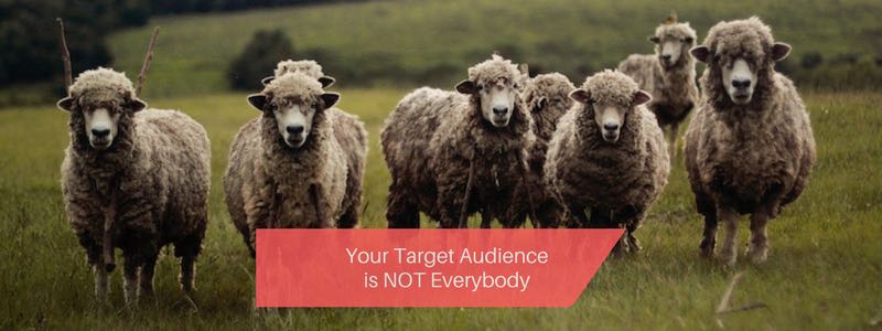 Your Target Audience Is Not Everybody